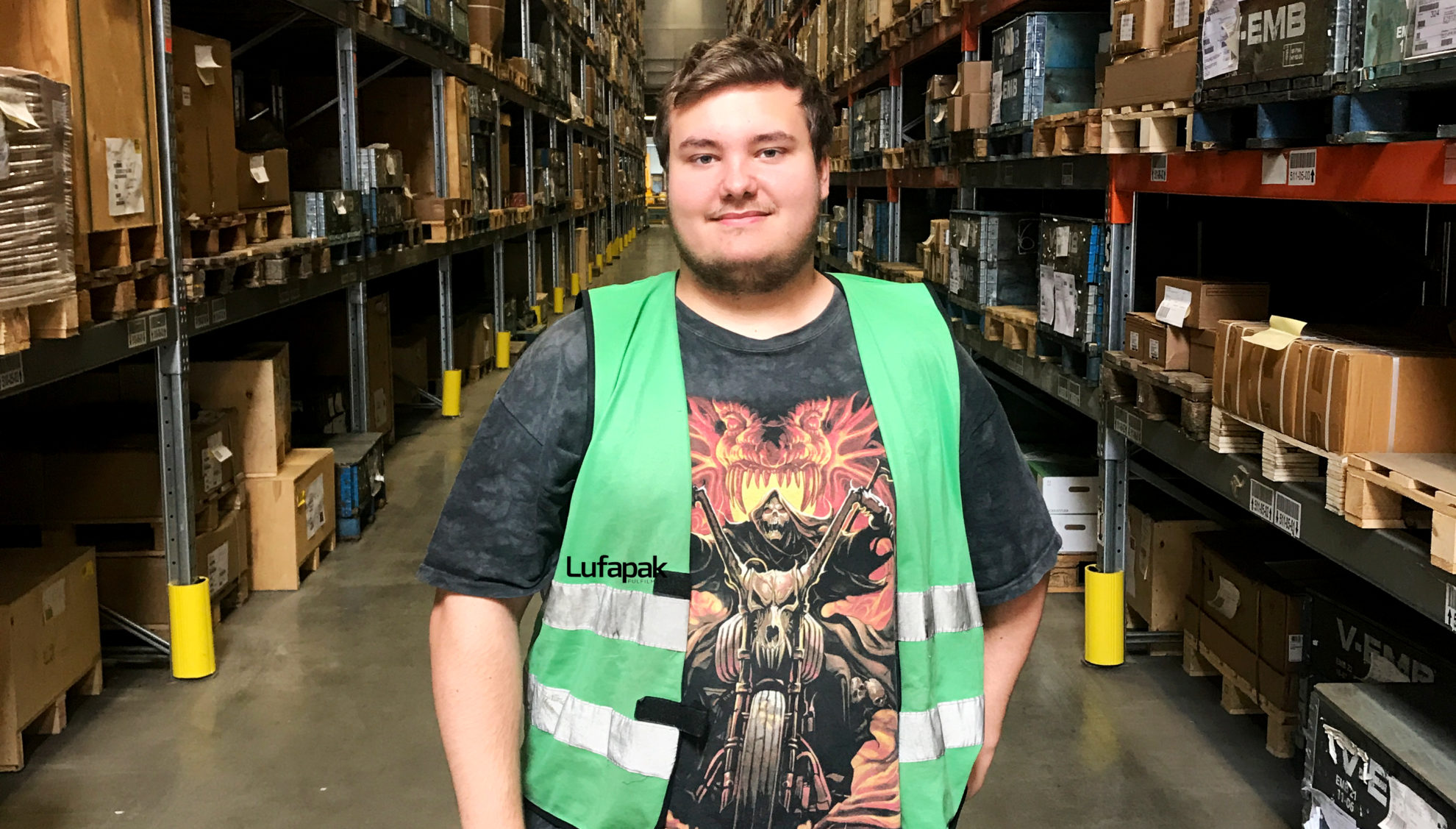 Azubis 2018 - Steven stellt sich vor - Lufapak Fulfillment Lager Logistik
